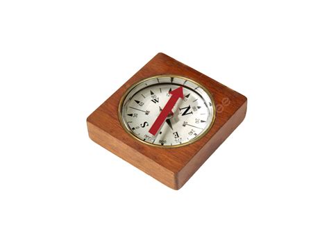 Detailed Wooden Compass White Compass Direction Degree Png
