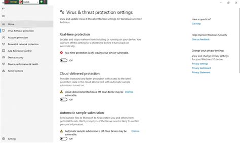 Virus And Threat Protection Is Missing From Windows Security Microsoft