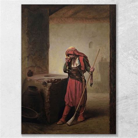 Arnaut Drinking Jean Léon Gérôme ภาพพิมพ์บนผ้าใบแคนวาส