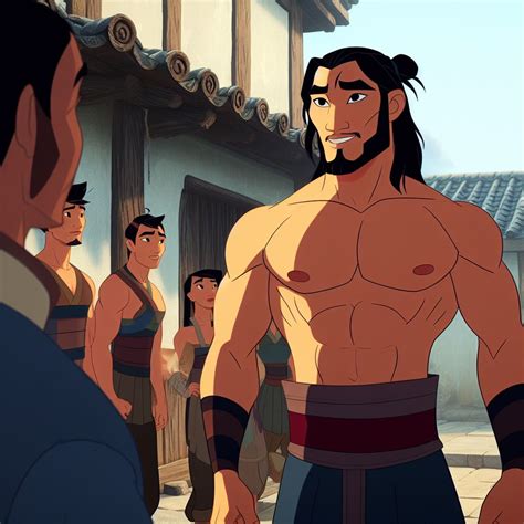Mulan Movie Shirtless Warrior By Wguayana On Deviantart