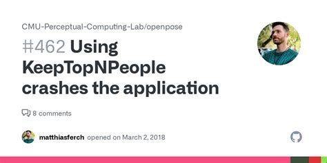 Using Keeptopnpeople Crashes The Application · Issue 462 · Cmu Perceptual Computing Lab