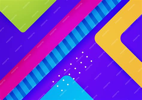 Premium Vector Abstract Colorful Geometric Vector Gradient Background
