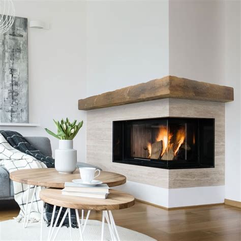 Traditional Corner Fireplace Real Flame Traditional Wood Espresso