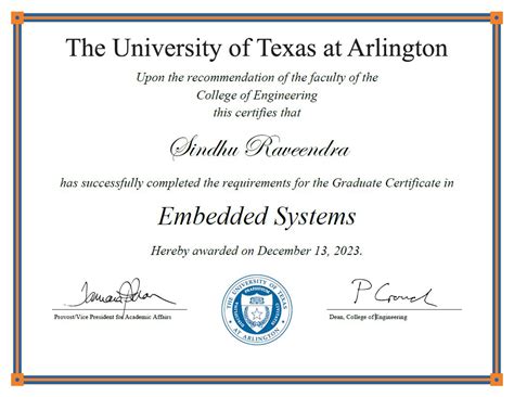 sindhu raveendra on linkedin graduatecertificates embeddedsystems