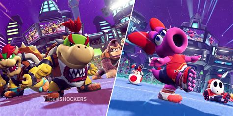 Mario Strikers Battle League Adds Bowser Jr And Birdo In Final Update