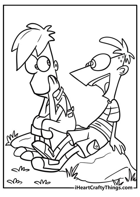Phineas And Ferb Coloring Sheets