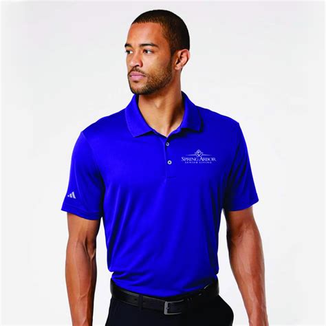 Adidas Performance Polo Spring Arbor Senior Living Company Store