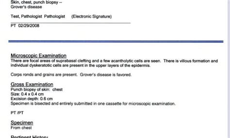 Pathology Report Examples Regional Medical Laboratory With Regard To Dr Test Report Template