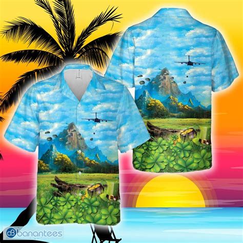 Us Army National Airborne Day 82nd Airborne Division Hawaiian Shirt