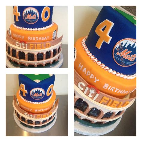 Ny Mets Themed Birthday Cake By Tweets Cakery