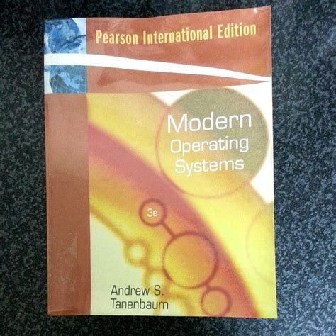 Modern Operating Systems Textbook Hobbies And Toys Books And Magazines
