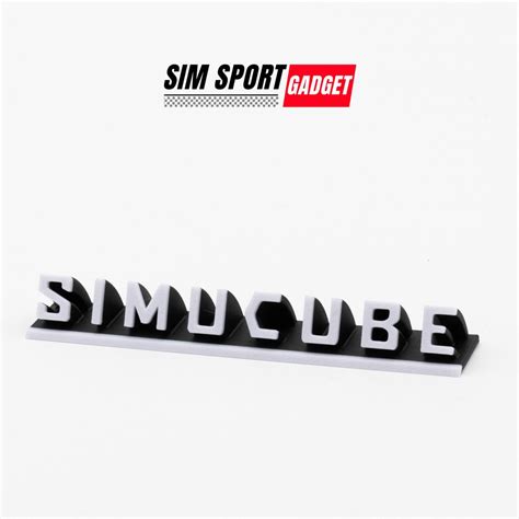 Simucube Logo Decor 5 Inches 130mm Etsy