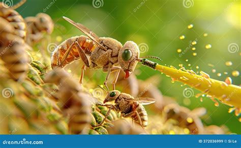 Spraying Insecticide Crop Duster Spraying A Crop Taken Using A