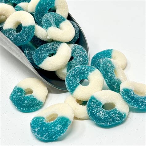 Blue Raspberry Rings Blue Raspberry Raspberry Corn Syrup