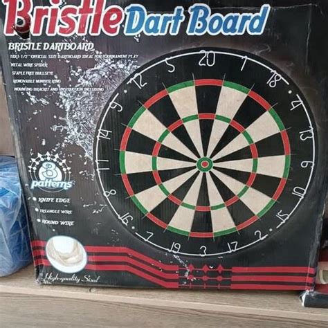 قیمت و خرید تخته دارت سوزنی حرفه ای یه طرفه مدل بریستل دارت برد یال اسبی Bristle Dart Board