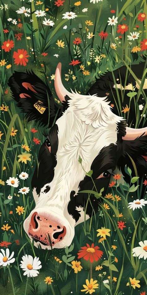 900 Ideas De Fondos Vaquitas 🐄 En 2025 Vaca Vacas Vacas Bonitas