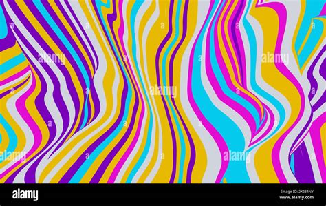 Vibrant Colorful Abstract Lines Flowing Stock Vector Images Alamy