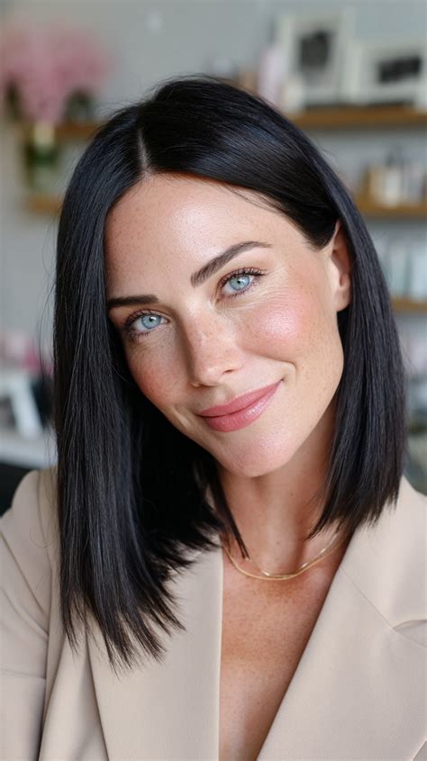 15 Modern Middle Part Haircut Ideas For A Balanced Look