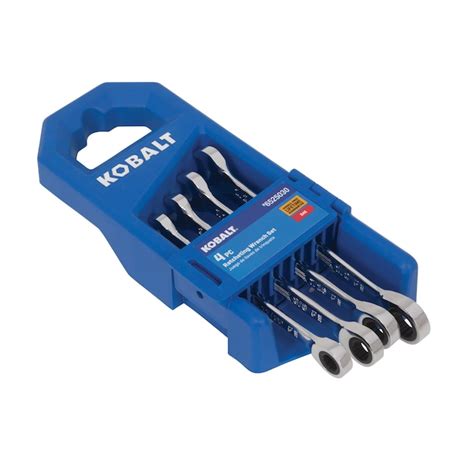 Kobalt 4 Piece Set Standard Sae Ratchet Wrench In The Ratchet