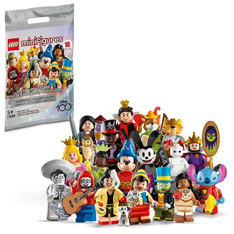 Lego Disney 100 Mini Figs Characters Blind Bags Mystery Packs 71038