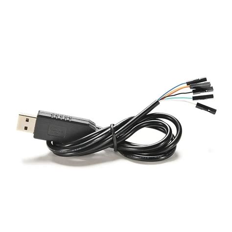 Usb To Ttl Cable Pl2303 Black Color Only Agarwal Electronics