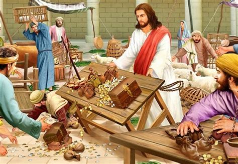 The Simple Holy Week ~ Monday John Chpt 2 Jesus Clears The Temple 13