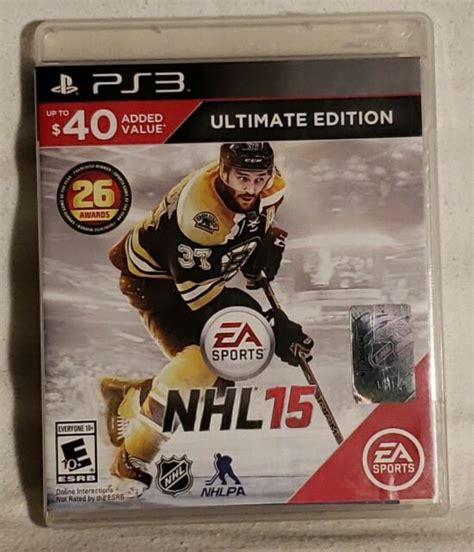 NHL 15 -- Ultimate Edition (Sony PlayStation 3, 2014) Complete | eBay