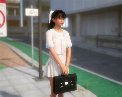 Japanese School Girl At Intersection 2 By Jugular3d On Deviantart