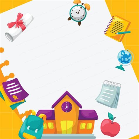 School Border Vector Art Icons And Graphics For Free Download