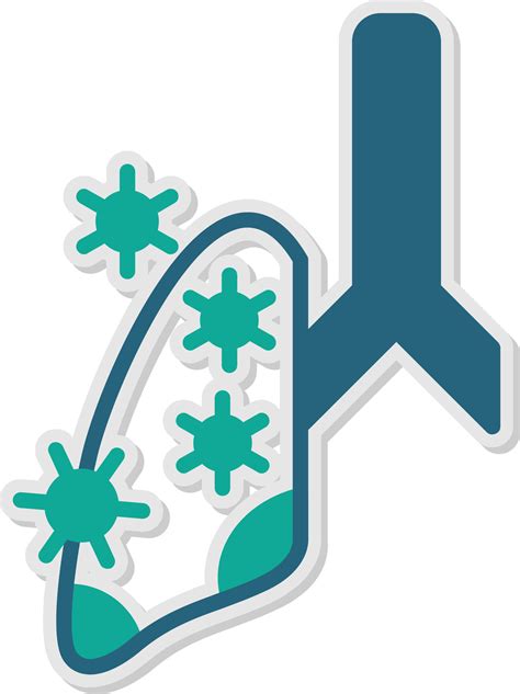 Tuberculosis Germs Sticker Icon 47499864 Vector Art At Vecteezy