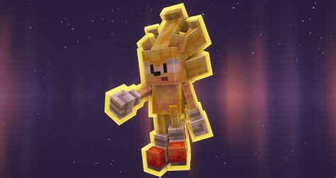 Super Sonic In Minecraft Rsonicthehedgehog