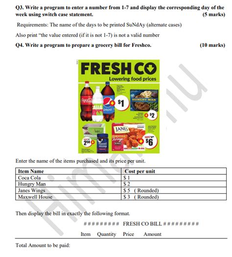 Solved For Every Program Printf The Purpose Of The