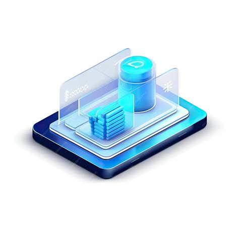 Premium Ai Image A Data Dashboard Icon Isometric Illustration