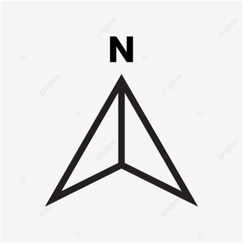 Simple Compass Line Icon Vector Compass Compass Icon Simplecompass