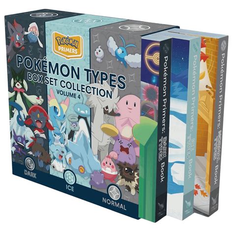 Pokemon Primers Pokemon Types Box Set Collection Volume 4 Game Nerdz