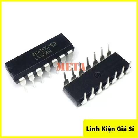 Lm324 Dip 14 Operational Amplifier Ic Op Oamp Shopee Malaysia