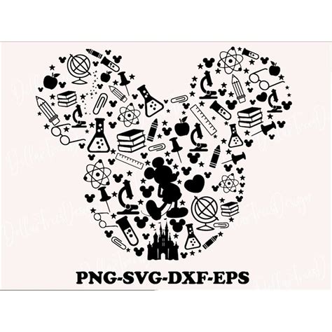 Mickey Mouse Classsvg Mickey Mouse Silhouette Png Cartoon Inspire