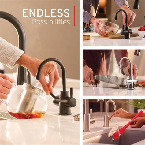 Insinkerator Matte Black Countertop Instant Hot Water Dispenser
