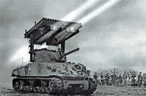 Smrtící Raketová Baráž Americký Raketomet T34 Calliope