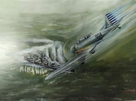 胜利之日，看陈应明先生画笔下浴血长空的航空英雄们