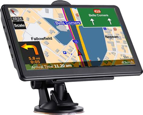 Gps Navigation For Car Latest 2025 Map7 Inch Touch Screen Real Voice