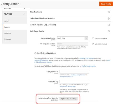 Configurar Servicios De Fastly Adobe Commerce