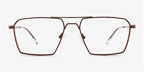 Boreas Aviator Shiny Copper Glasses For Men Eyebuydirect
