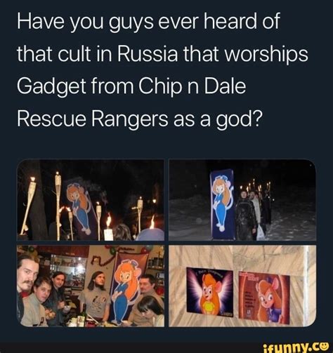 Gadget Rescue Rangers Cult