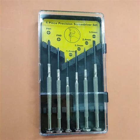 6pcs Precision Screwdriver Set Set Screwdriver Kecil Shopee Malaysia