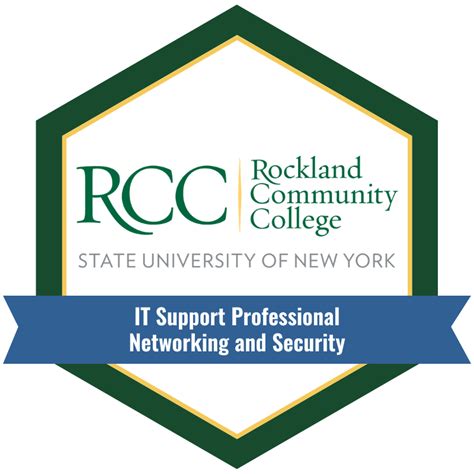 It Support Professional Networking And Security Credly