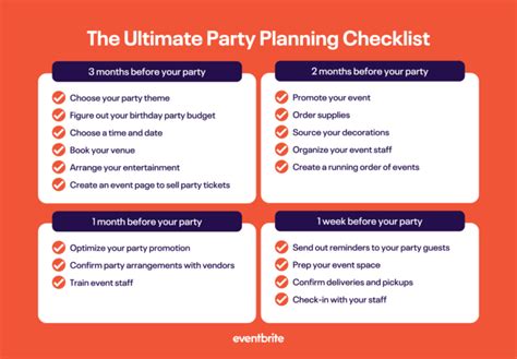 The Ultimate Party Planning Checklist For Large Events