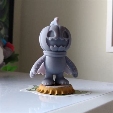 3d Printable Pumpkinmon By Stef