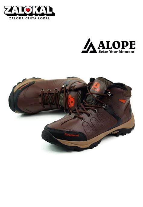 Jual Alope Alope Sepatu Pria F 01 Pria Boots Original Boots Kulit Hiking Gunung Original 2024