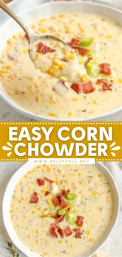 Easy Corn Chowder Recipe Artofit
